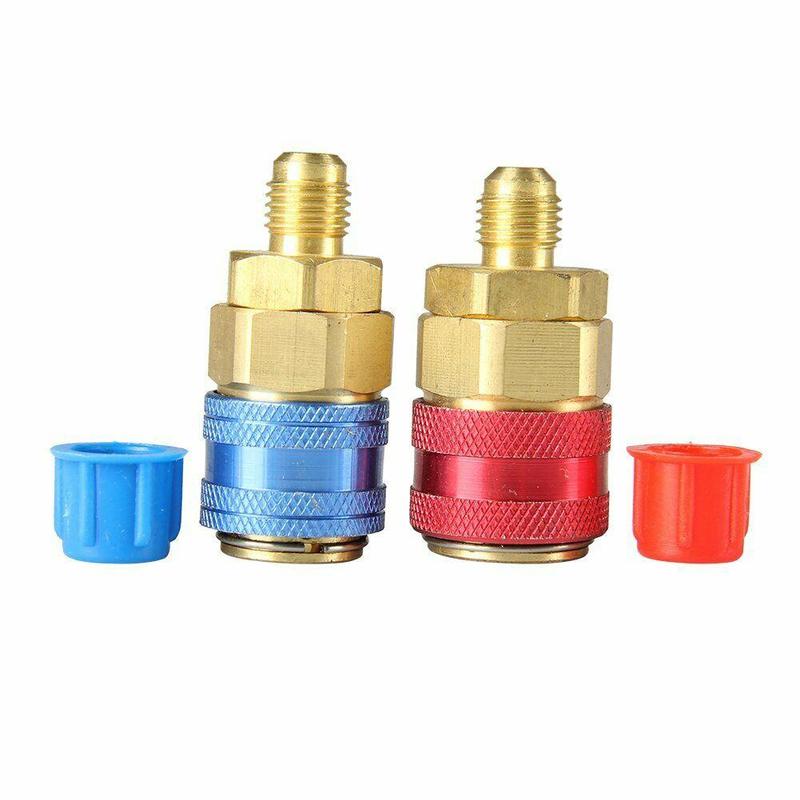 1 Paar Freon R134A H/L Auto Snelkoppeling Connecto... – Grandado