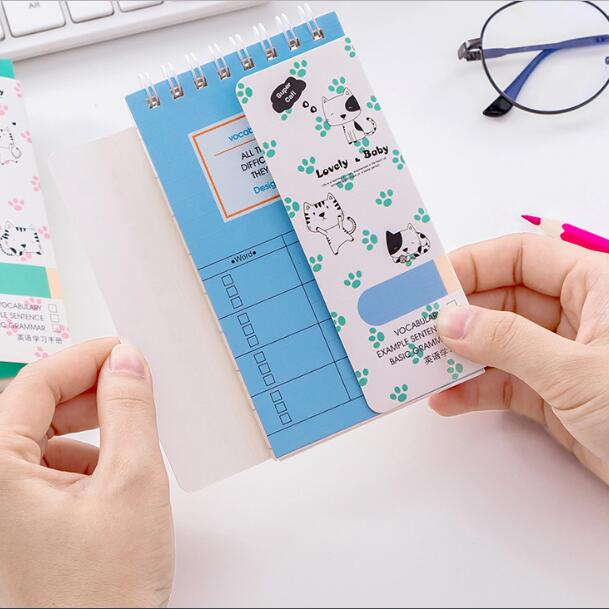 1 Piece Pocket 60 Sheets Kawaii Cartoon Students V... – Grandado