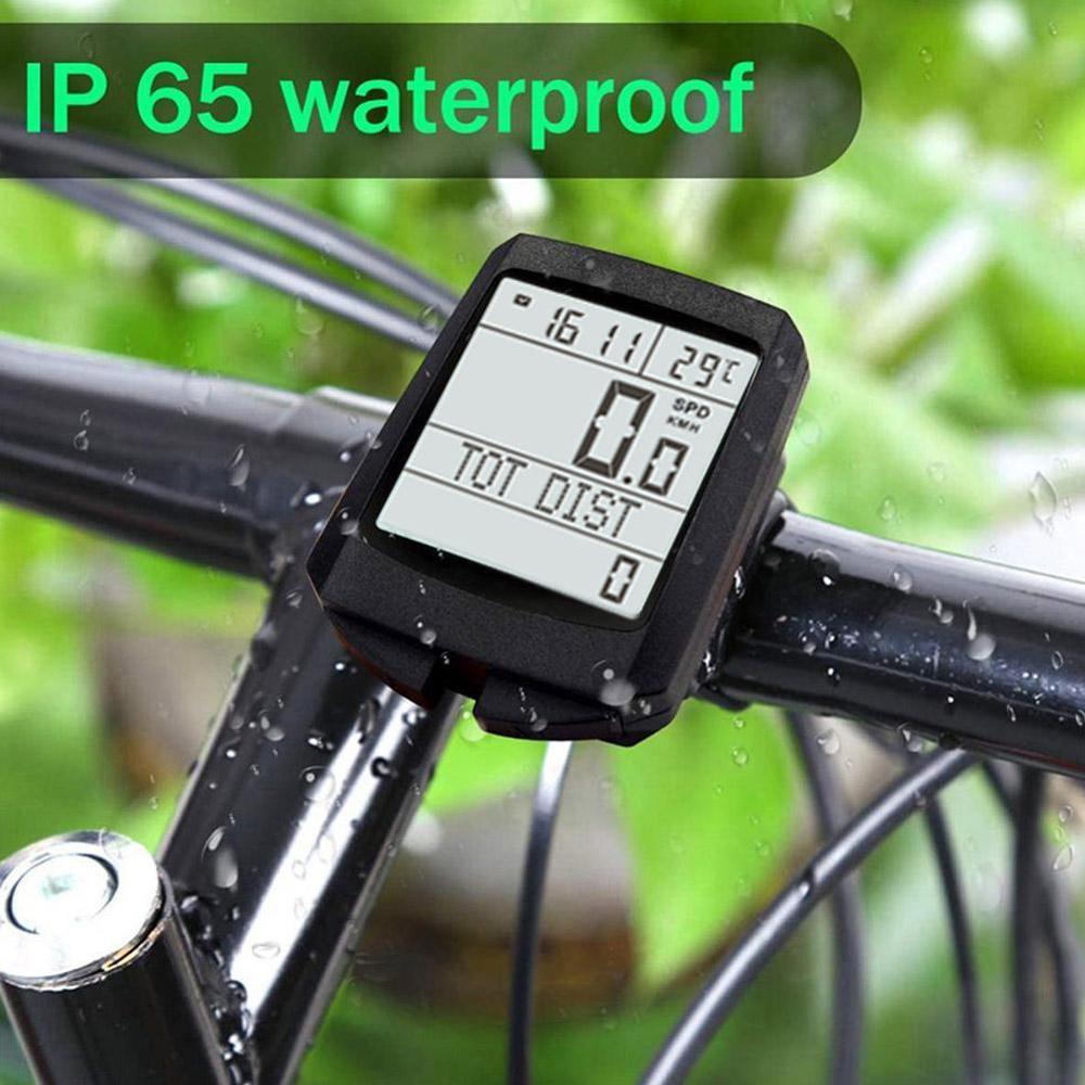 Bicycle Computer Wireless Mountain Bike Speedomete... – Grandado