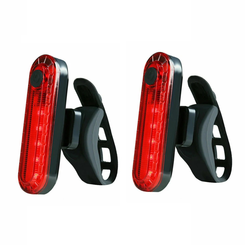 Bike Tail Light USB Rechargeable LED Bright Rear R... – Vicedeal