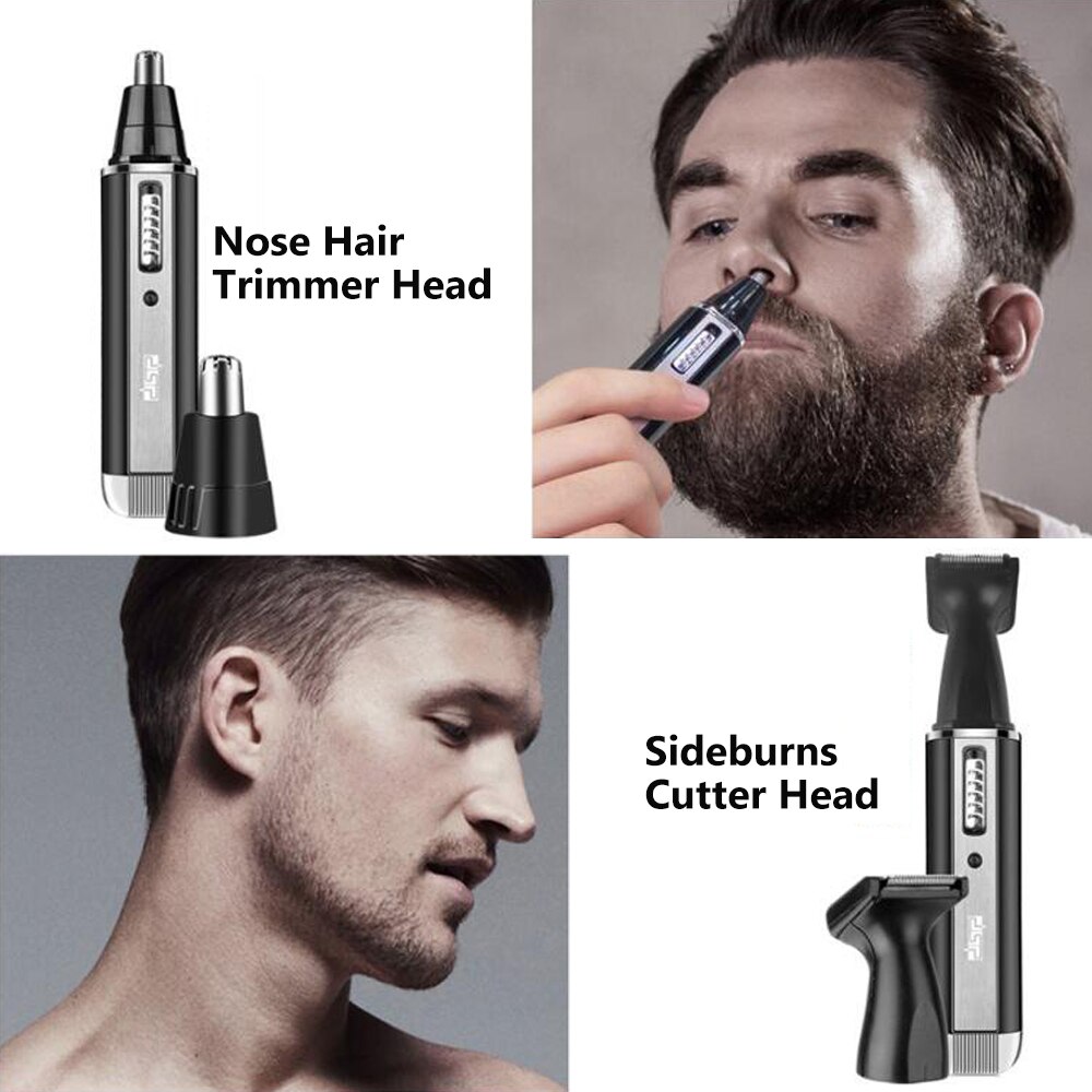 4 In 1 Electric Nose Ear Hair Trimmer USB Recharge... – Grandado