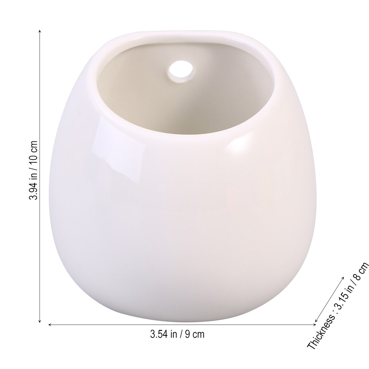 2pcs Hanging Planter Outdoor Round Pots Wall Plant... – Grandado