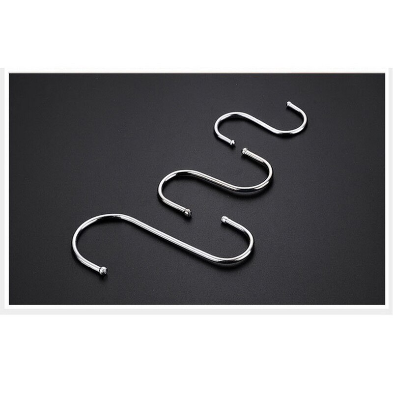 S-form krog køkken gelænder hjem s bøjle krog lås ... – Vicedeal