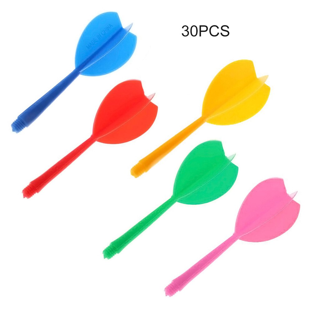 30pcs Plastic Dart Shafts Set 6mm For Indoor Darts... – Grandado