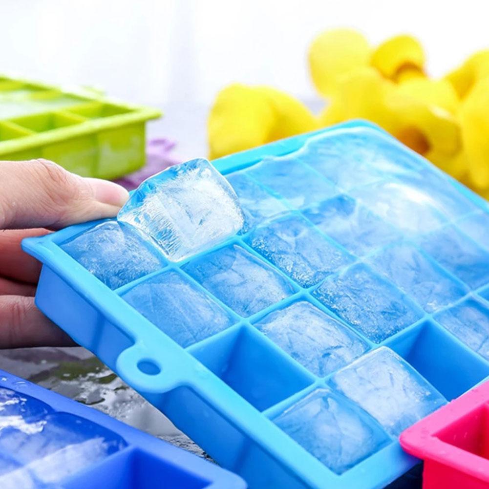 24 Grids Food Grade Silicone Ice Cube Maker Trays ... – Grandado