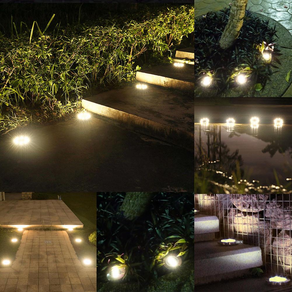 ABS Refreshing Garden LED Underground Solar Lamp D... – Grandado