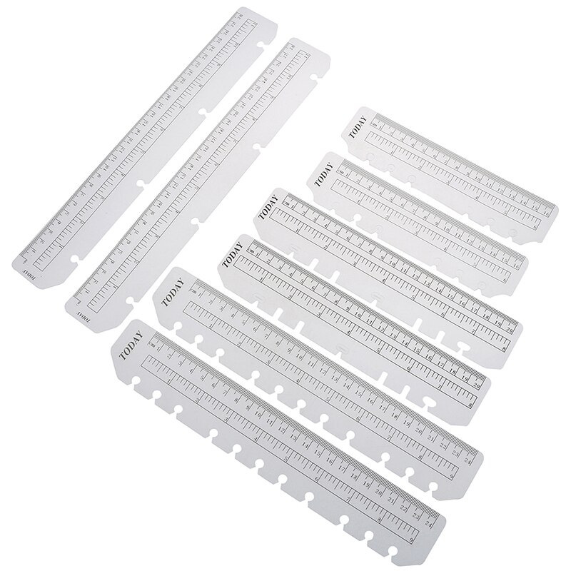 2pcs Rulers A4 A5 A6 B5 Planner For Spiral Noteboo... – Vicedeal