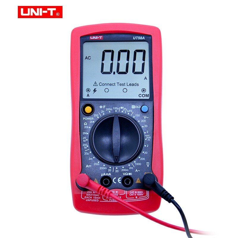 UNI-T multímetro digital ut58a ac dc voltímetro co... – Grandado