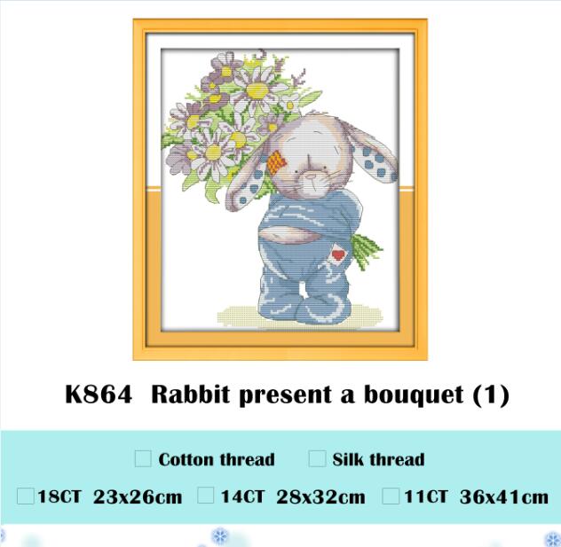 Handarbete diy dmc korsstygn set för broderi kit k... – Grandado