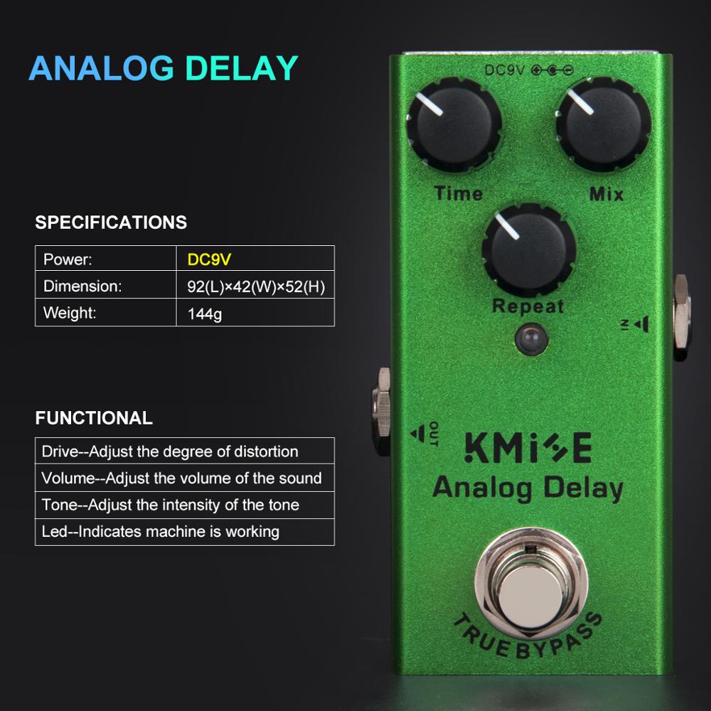 Kmise Mini Guitar Pedal Effect/Delay/Overdrive/Cru... – Vicedeal