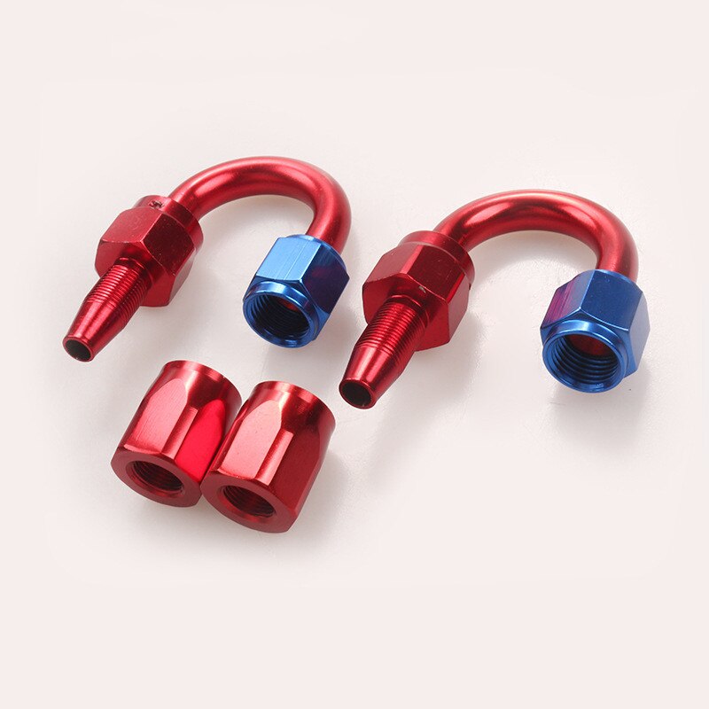 3 Meter AN6 Stainless Steel Braided Fuel Line Fitt... – Grandado