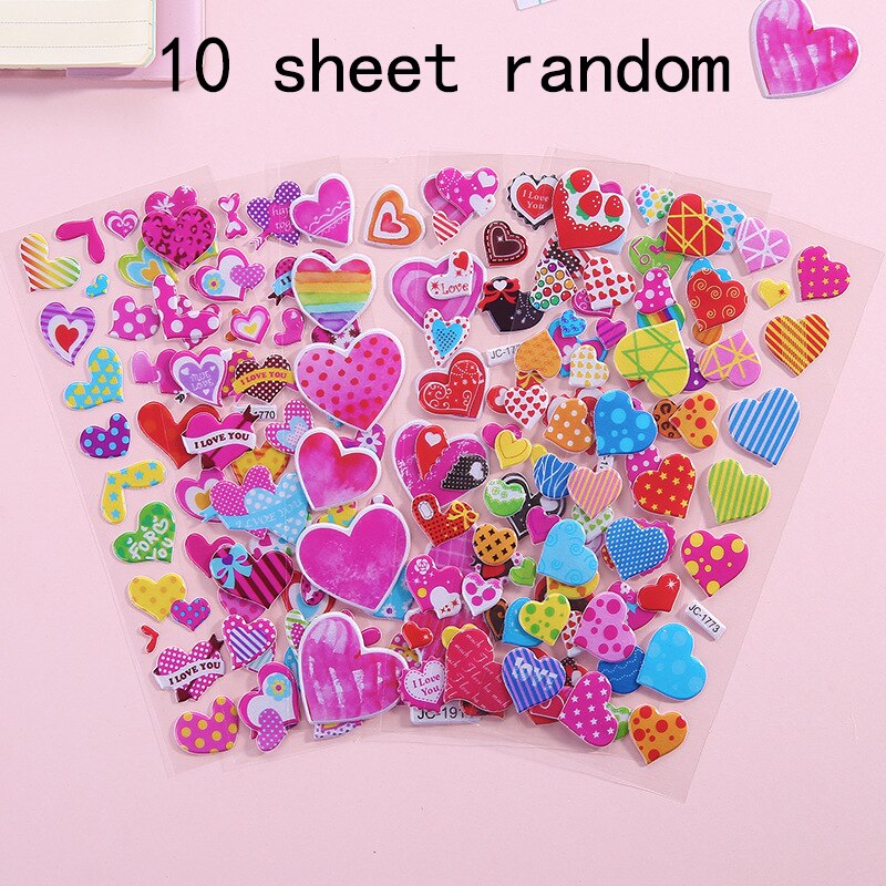 10/5/3/1 sheets 3D cartoon animal number letter bu... – Grandado