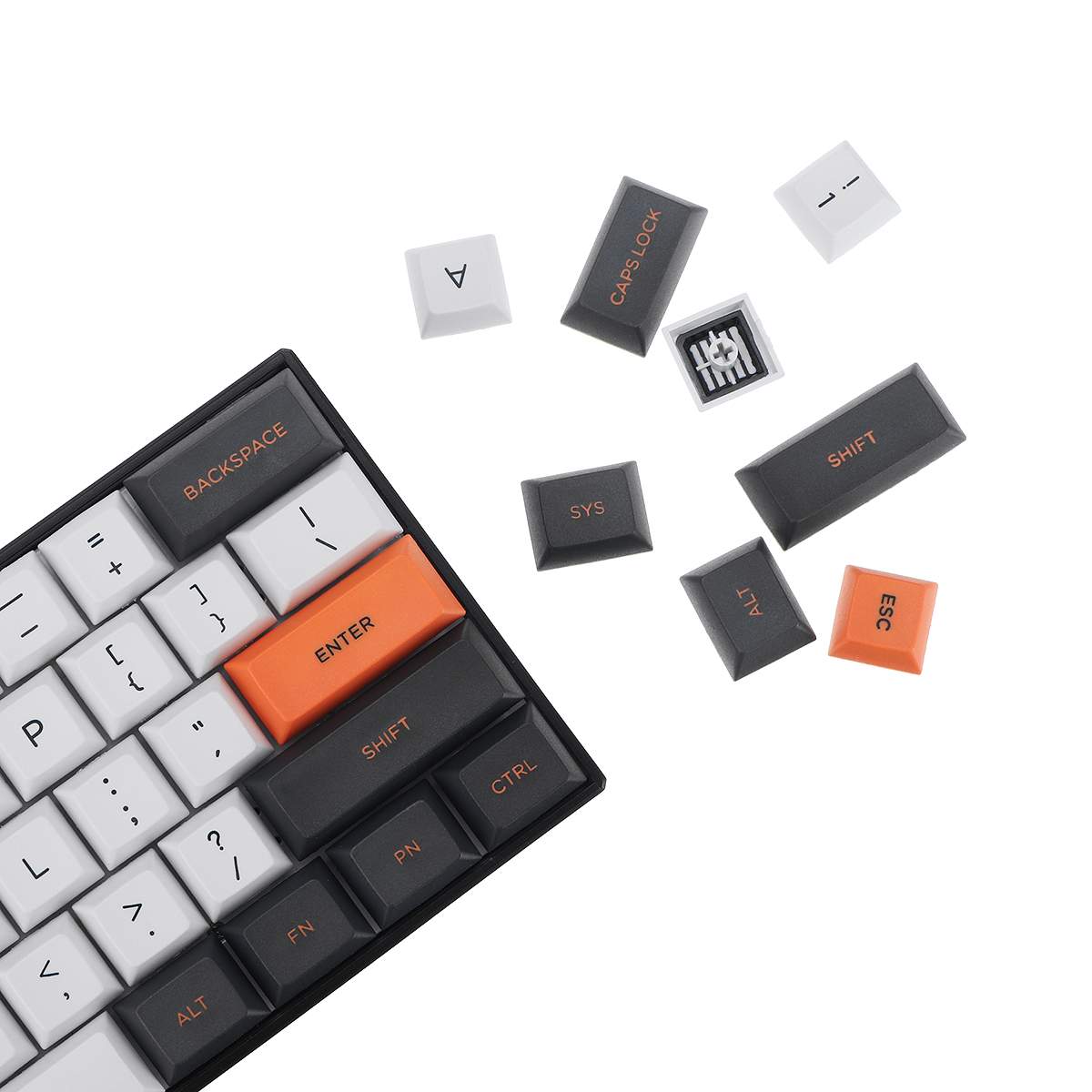 FEKER 61 Keys 104 Keys PBT Sublimation Keycaps The... – Grandado