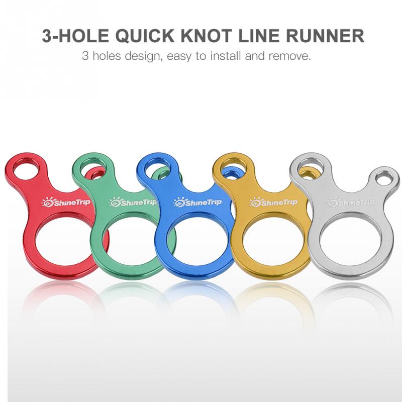 10 stk camping telt spænde 3- huller hurtig knude ... – Vicedeal