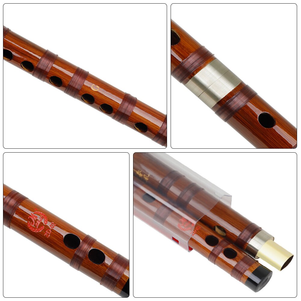1 Set Bamboo Flute Woodwind Musical Instruments G ... – Vicedeal