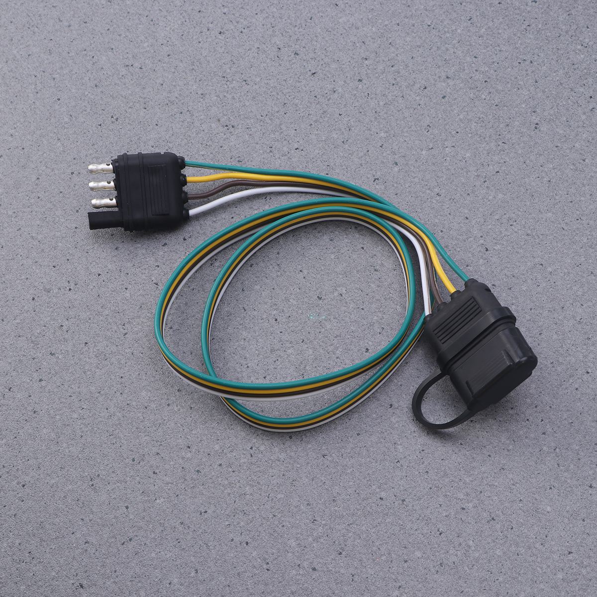 4 Wire Flat Extension 4-Way Flat Connector Plug So... – Grandado