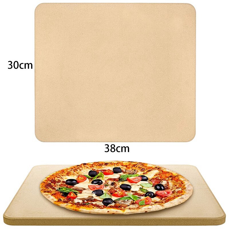 2X Pizza Stone,Baking Stone,15X12 Inch Heavy Duty ... – Grandado