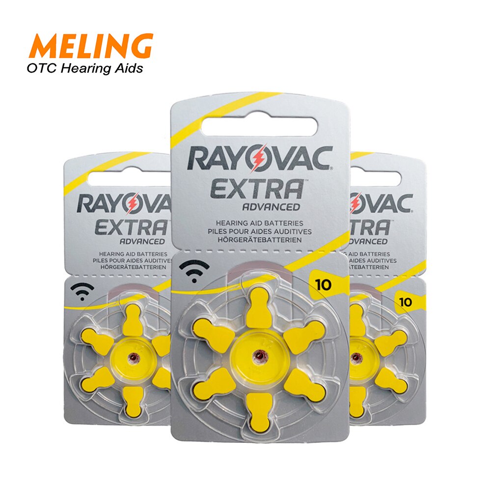 60 Pcs Zink Air Gehoorapparaat Batterij 10/A10/PR5... – Grandado