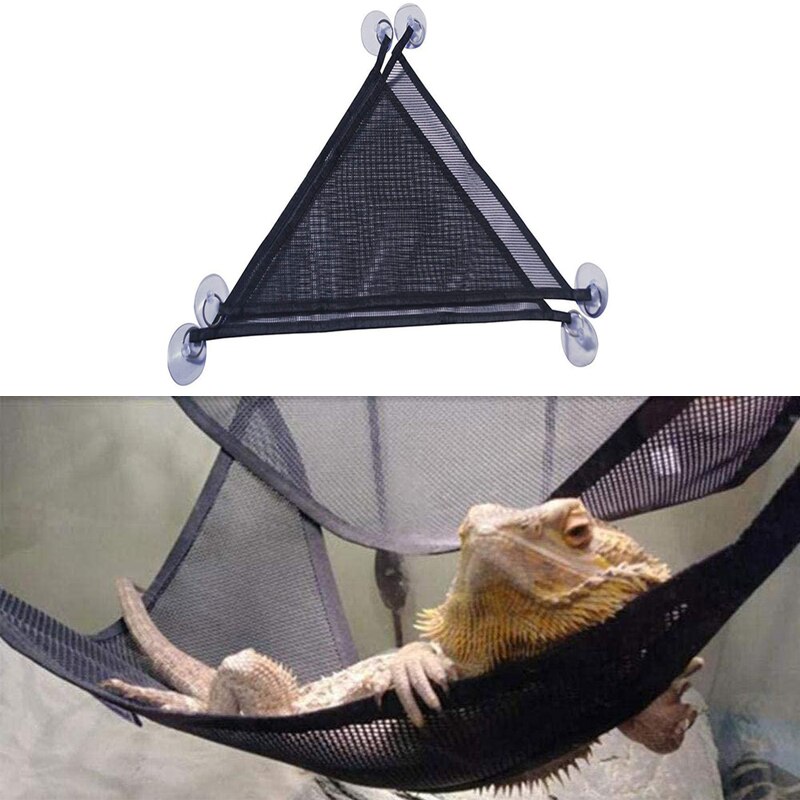 Reptiles Hammock Bearded Dragon Triangular Habitat... – Vicedeal