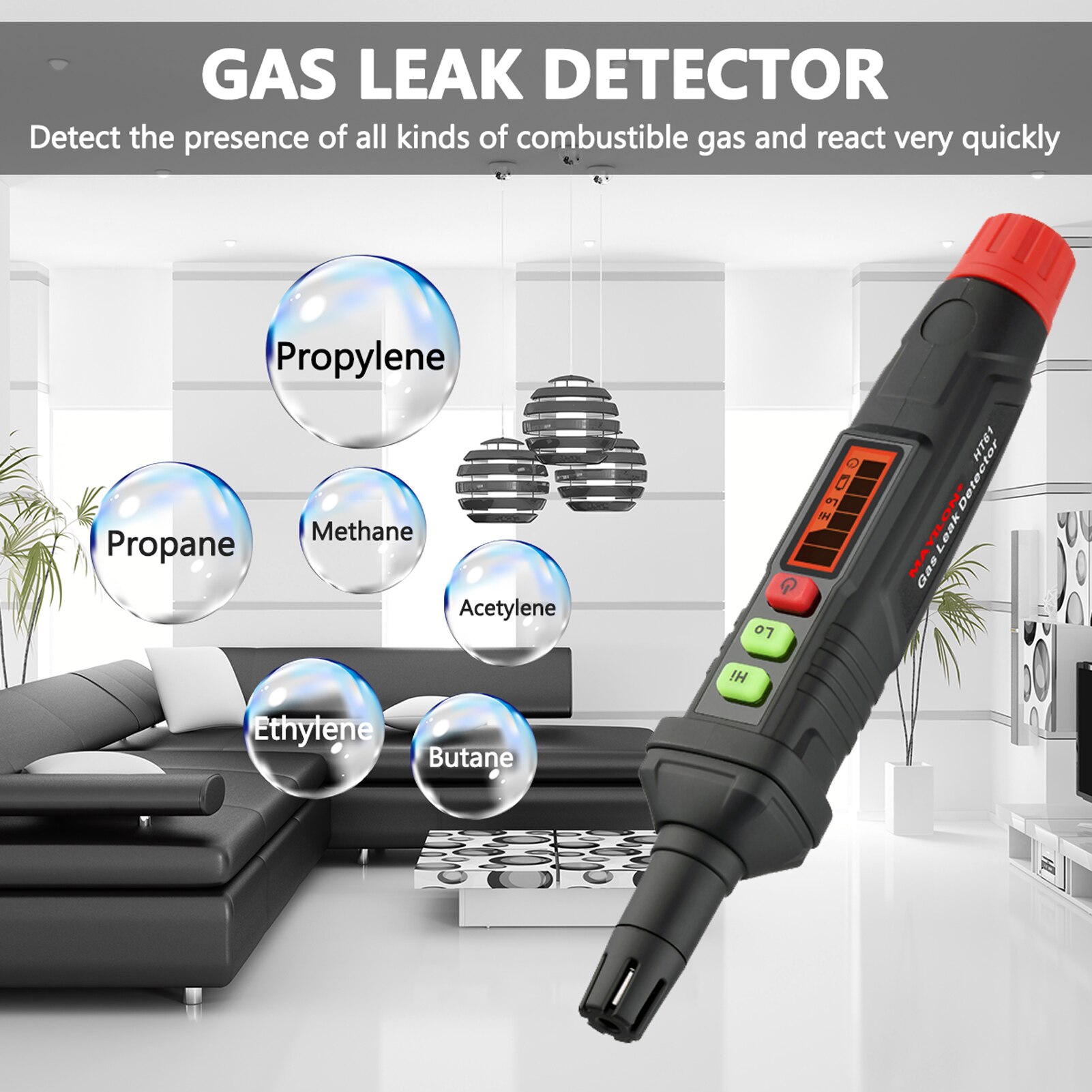 Pen Type Gases Detector Combustible Leakage Detect... – Vicedeal