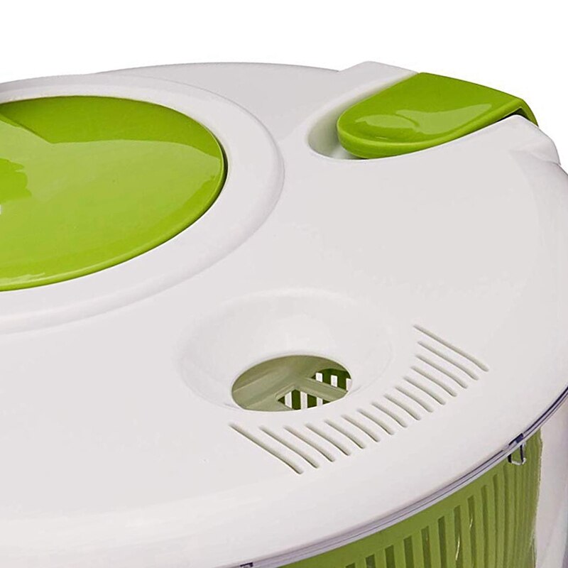 Ctg-00-Sas Salad Spinner, Green And White – Vicedeal