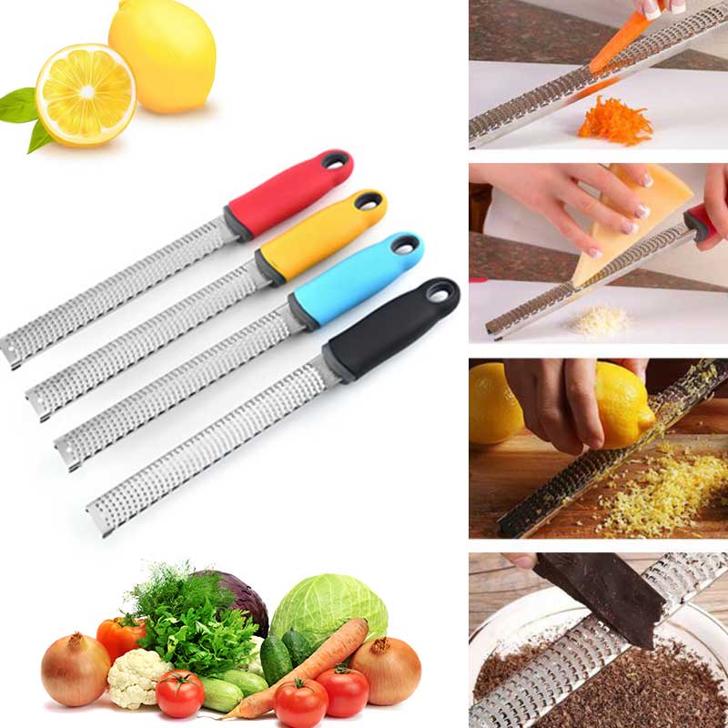 Stainless Steel Cheese Grater Chocolate Lemon Peel... – Vicedeal