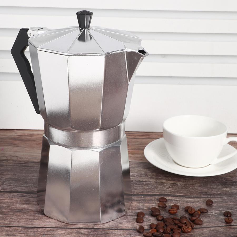 Mocha Coffee Pot Aluminium Octagonal Coffee Pot Ke... – Grandado