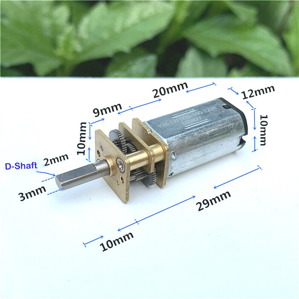 Micro Mini Elektrische Geared Motor Dc 3V-12V 30 R... – Vicedeal