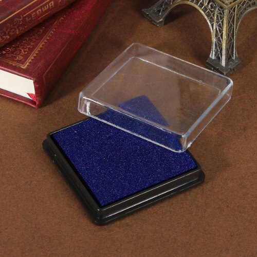 Stamp pad ink pad wedding letter document Dark Blu... – Vicedeal
