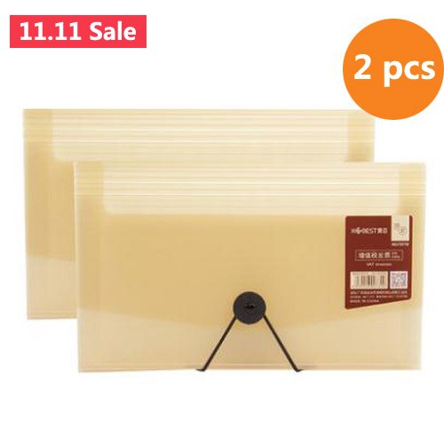 2pcs Simple Organ Document Bag File Folder Expandi... – Vicedeal