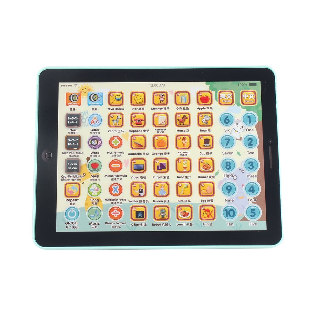 Kids Touch Tablet Pad Educational Toys Early Learn... – Vicedeal
