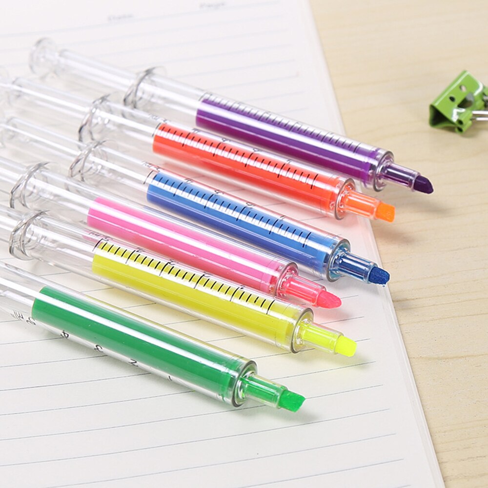 1pcs highlighter pen marker needle ball pen writin... – Vicedeal