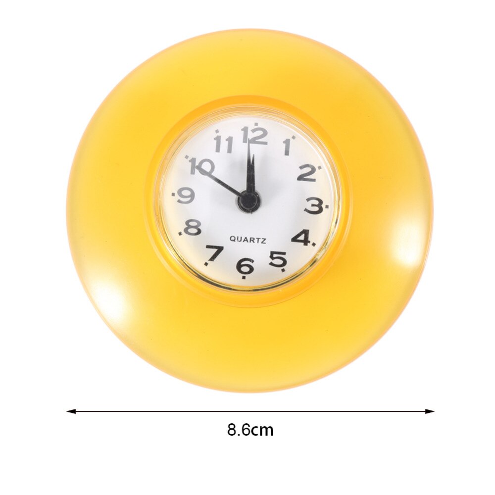 Shower Clock Silicone Bathroom Kitchen Shower Suct... – Grandado