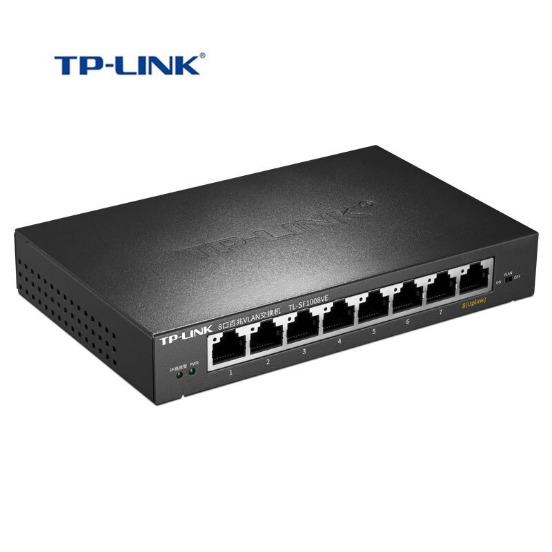 TP-Link 8 port 10/100 Mbps Fast VLAN Ethernet swit... – Vicedeal