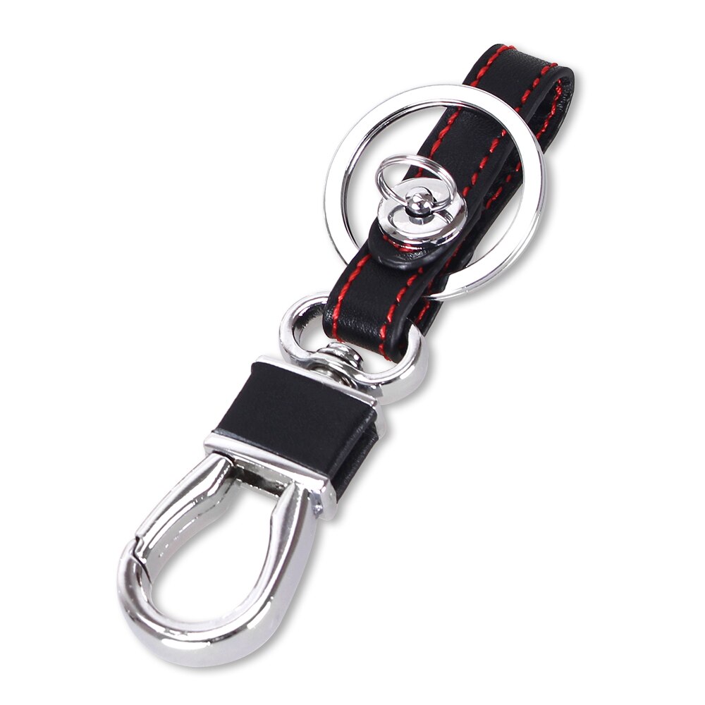 KEYYOU Zinc Alloy+Leather Car Key Chains Rings Hol... – Vicedeal