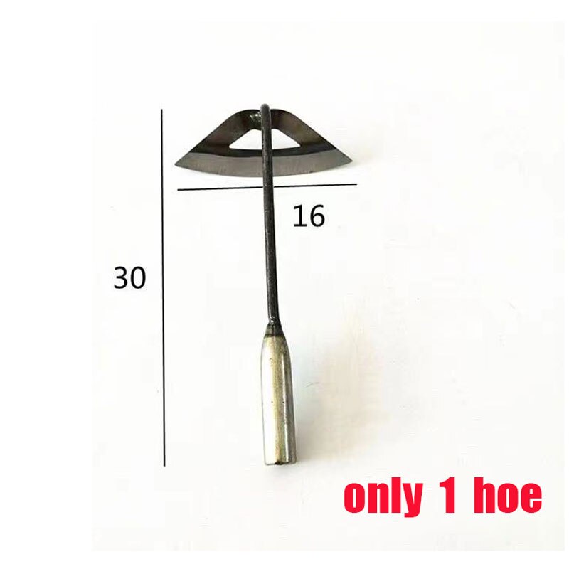 All steel Hardened Hollow Hoe Handheld Weeding Rak... – Grandado