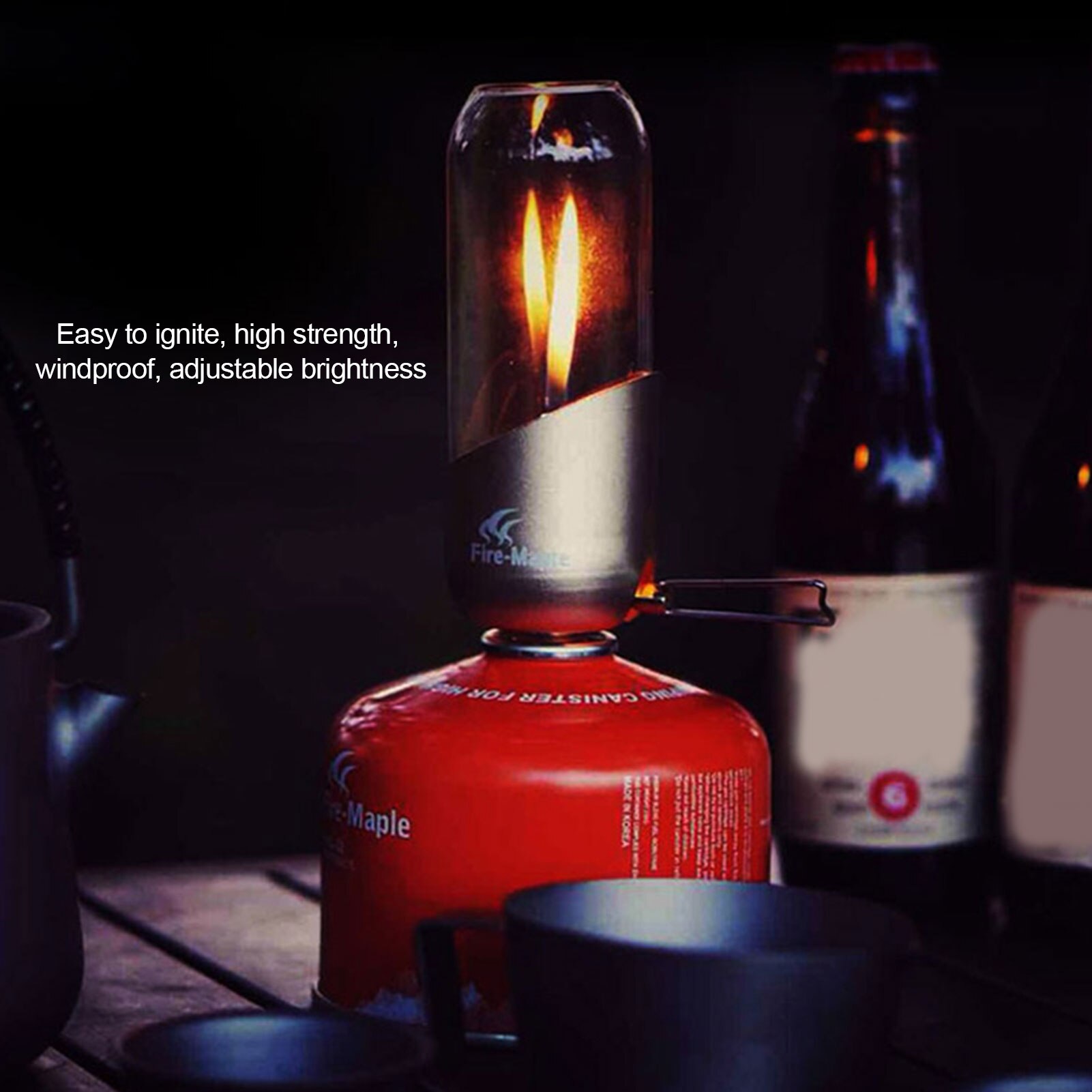 Small Gas Orange Light for Fire-Maple Gas Lantern ... – Grandado