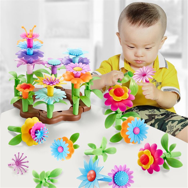 Flower Garden Building Toys - Build a Bouquet Flor... – Grandado