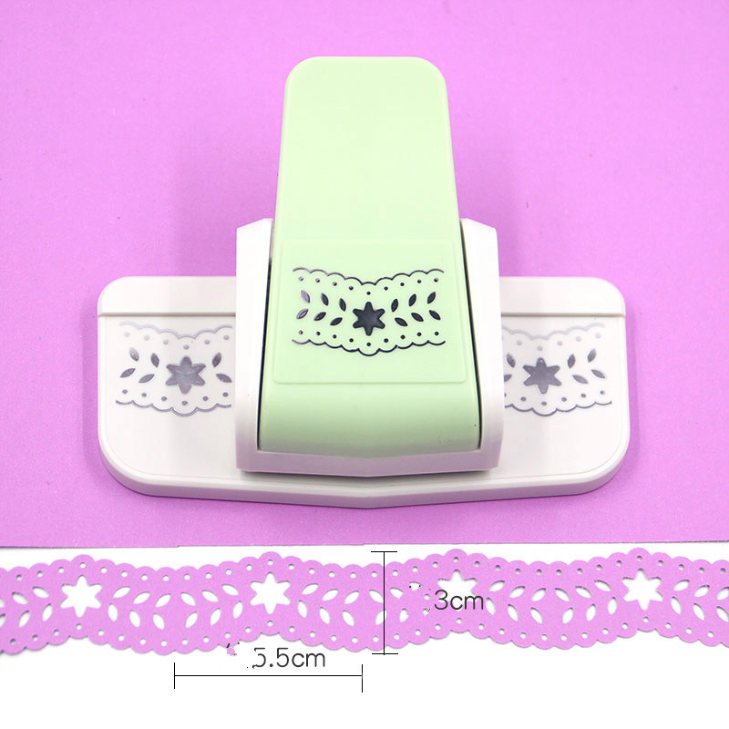 Large lace embossing clipper DIY paper cutter bilateral jade hook DIY ...