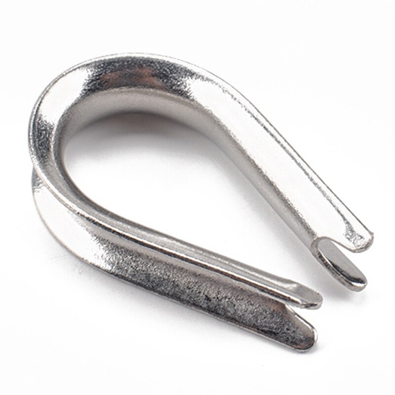 50 Pieces Cable Thimbles Wire Rope Thimbles M3 304... – Grandado