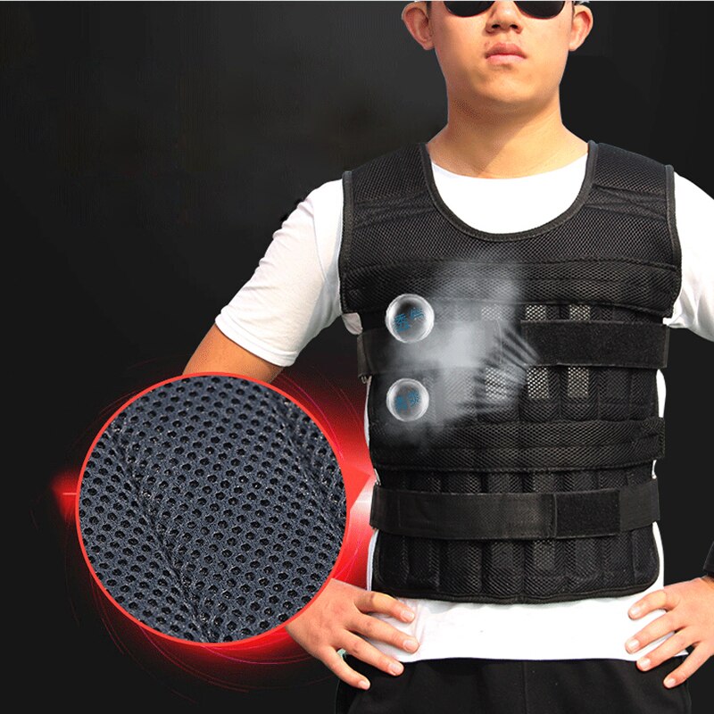 15/35KG Weighted Vest Adjustable Loading Weight Ja... – Grandado