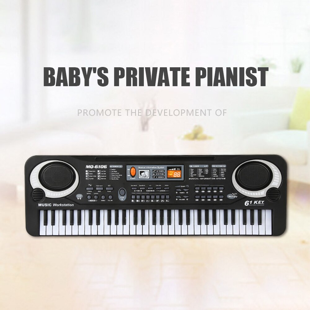 61 Keys USB Electronic Organ Digital Keyboard Pian... – Vicedeal