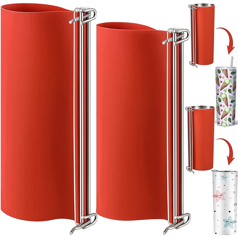 2 Pieces Of Silicone Wrap 3D Sublimation Silicone ... – Grandado