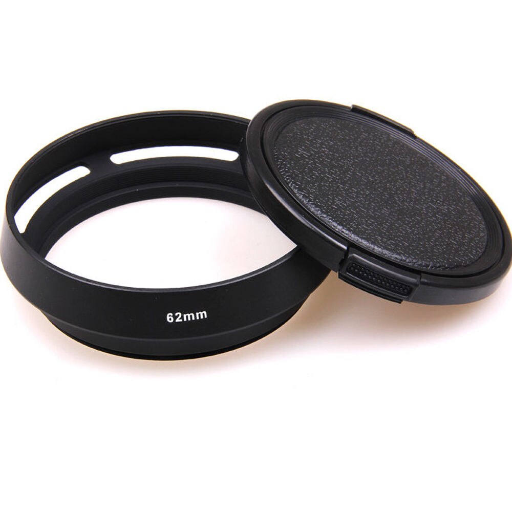 67mm Screw-in metal tilted vented Lens Hood + Lens... – Grandado