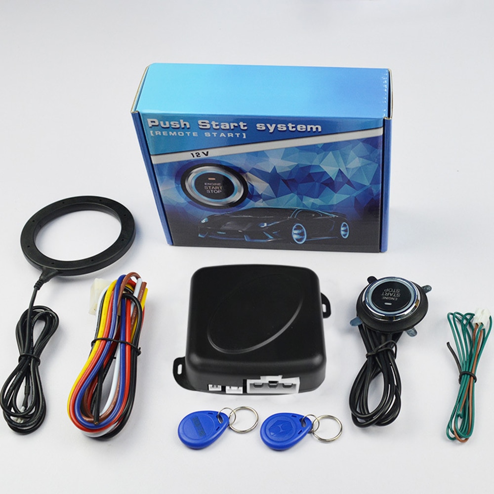 Auto Alarm Motor Starline Push Start Stop Knop RFI... – Grandado