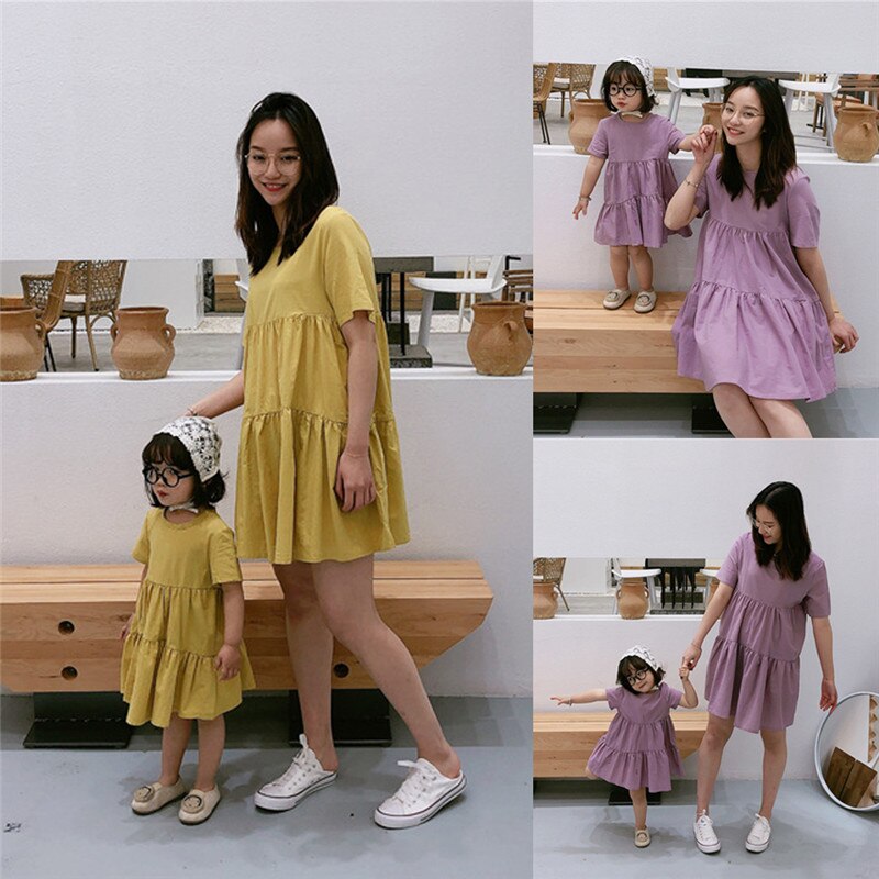 Summer Brand Mother And Daughter Clothes Parent-Ch... – Vicedeal