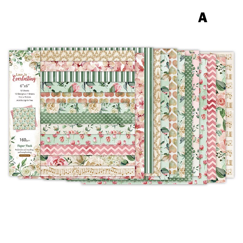Premium Paper Pad Cardstock Scrapbooking Decorativ... – Vicedeal