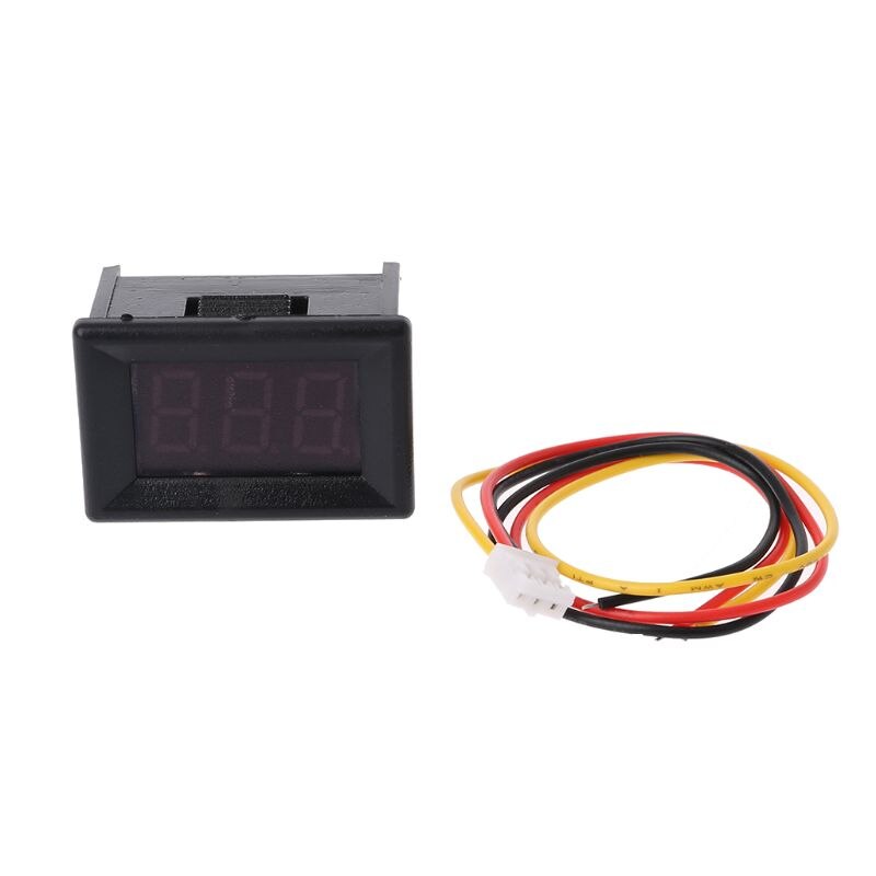 DC 0-100V 0.36\" 3-digital Voltmeter LED Pane... – Grandado