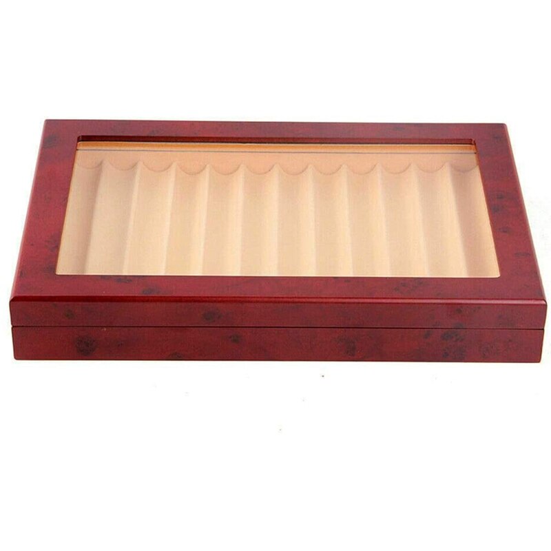 -12 Slots Fountain Wood Pen Display Box, Fountain ... – Vicedeal
