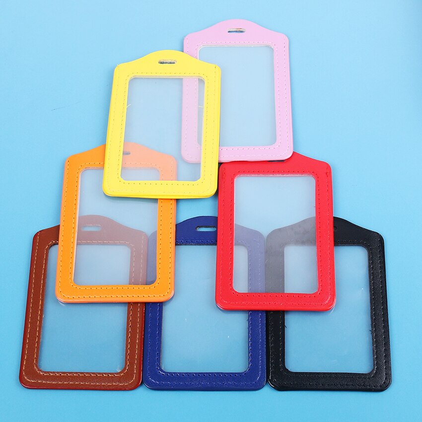 1PC ID Card Holder Border Lanyard Holes Badges Pas... – Vicedeal